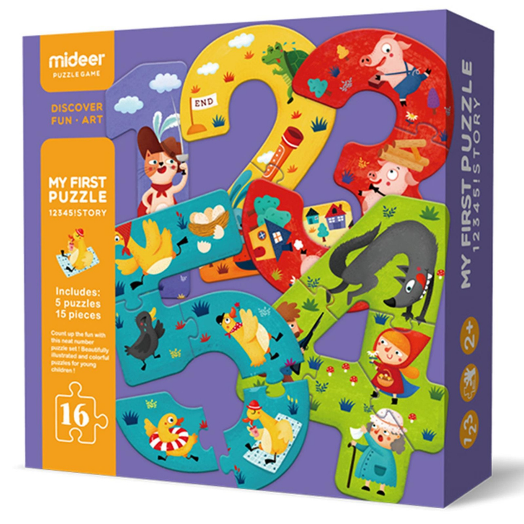 Mideer - My First Puzzle: 12345! Story – Gratitude Collaborative