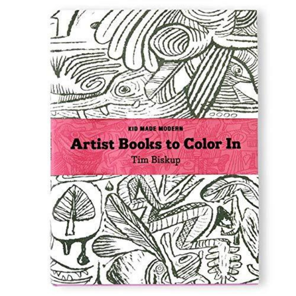 Kid Made Modern - Artist Books to Color In: Tim Biskup – Gratitude ...